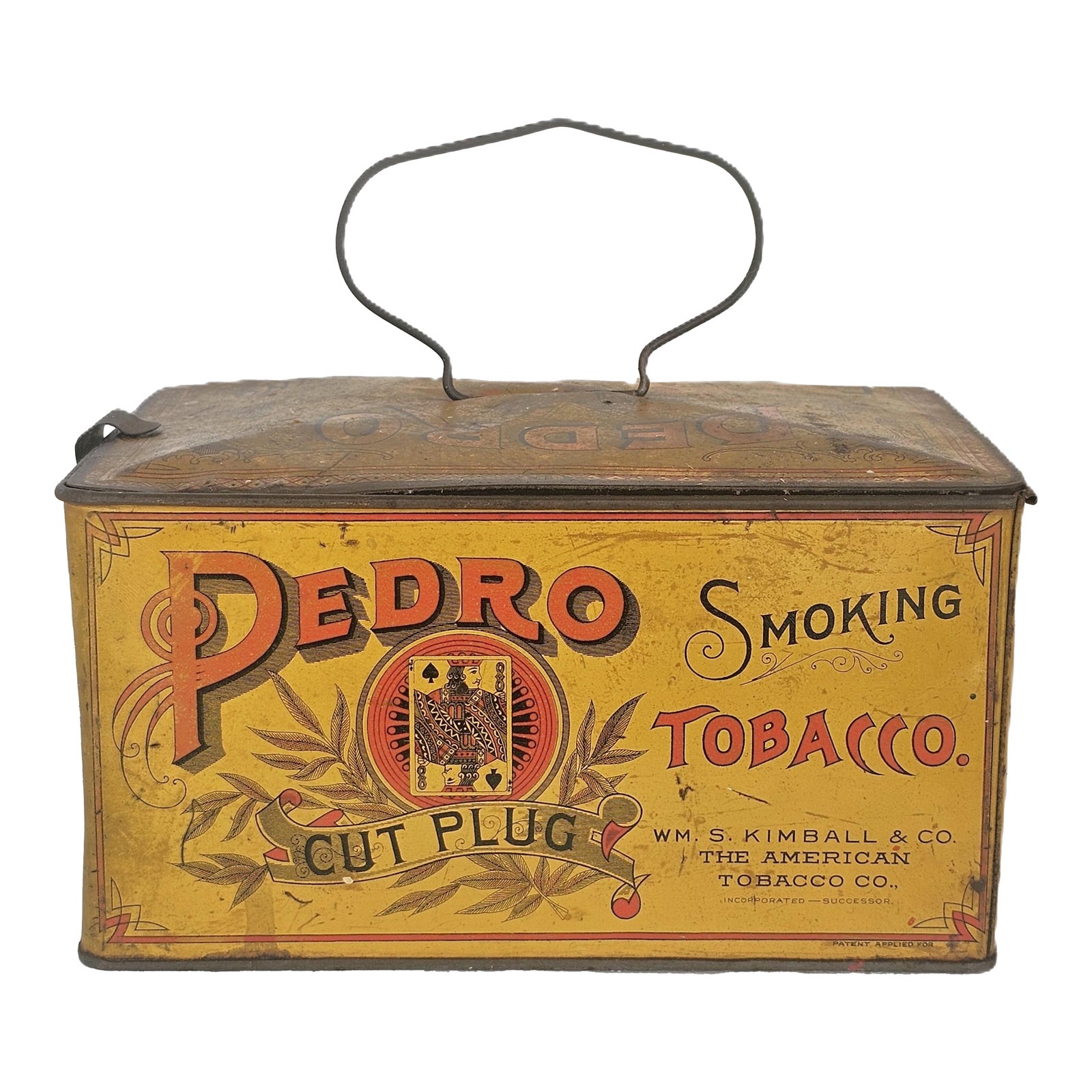 Antique1920s Pedro Cut Plug Tobacco Tin – Native American Litho ...