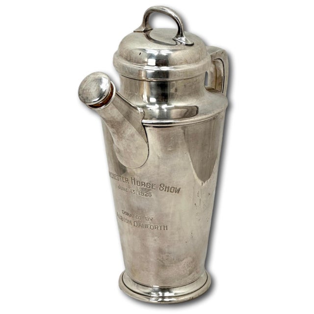 Fine Antique Art Deco Silverplate 1925 Winchester Horse Show Trophy ...