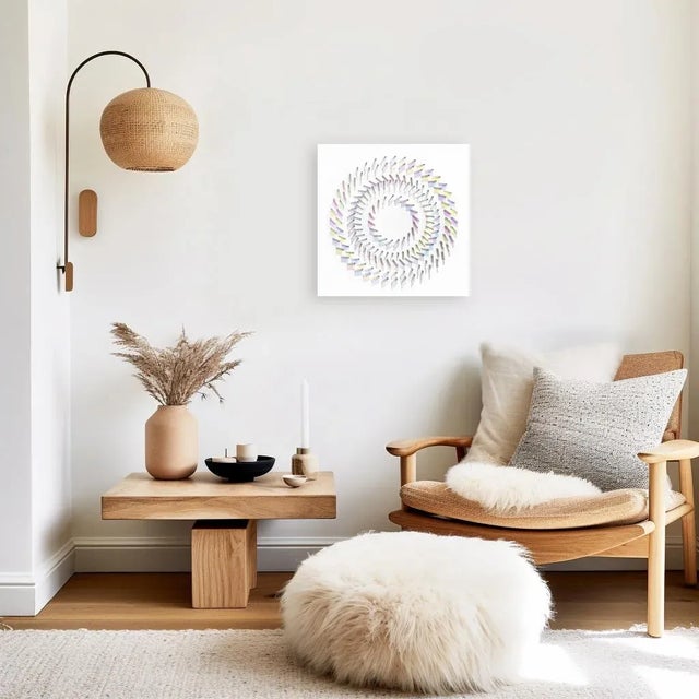 Circle 11 - Dichromatic Glass Sculptural Artwork Original Artwork by ...