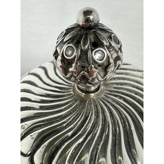 Late 19th Century George Unite Silversmith Victorian Silver Call Table ...