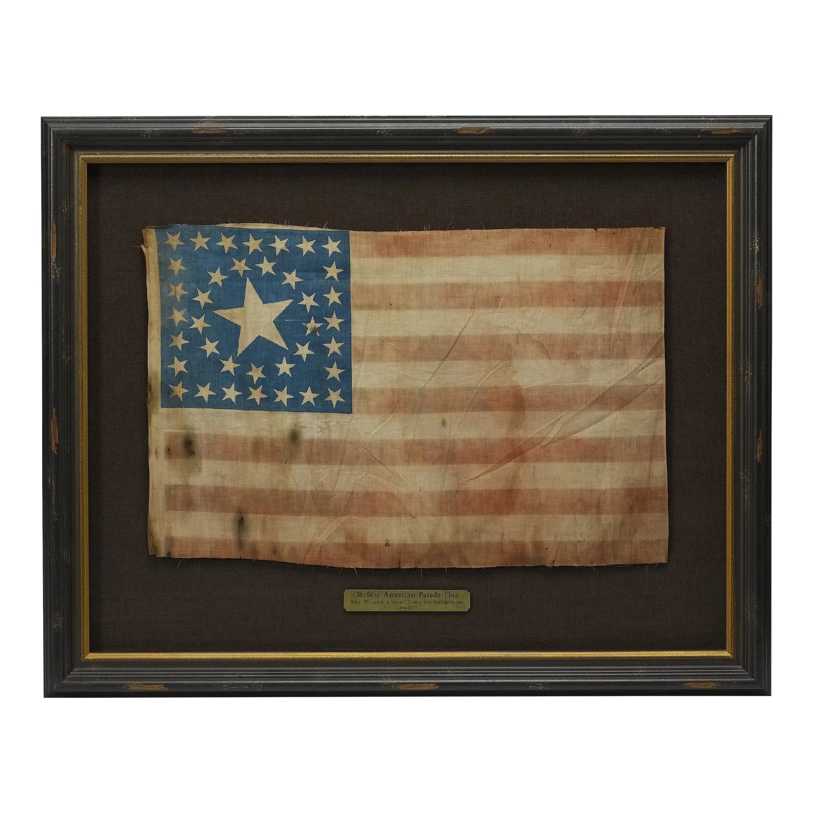 38-Star American Flag With Canton, Commemorating Colorado Statehood ...
