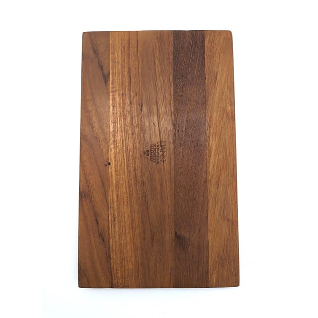 Vintage Dansk Teak Wood Grate / Lattice Bread Cutting Crumb Board and ...