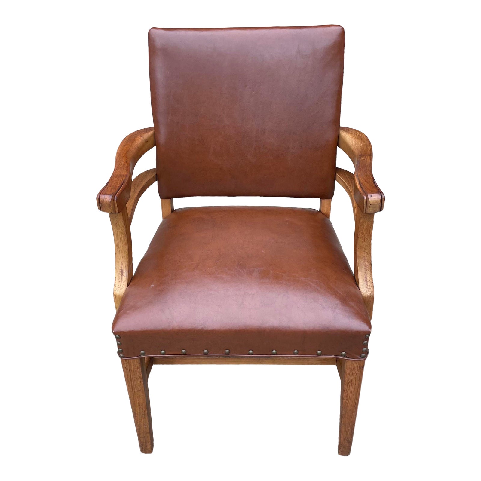 Robert James Co. MCM Arm Chair | Chairish