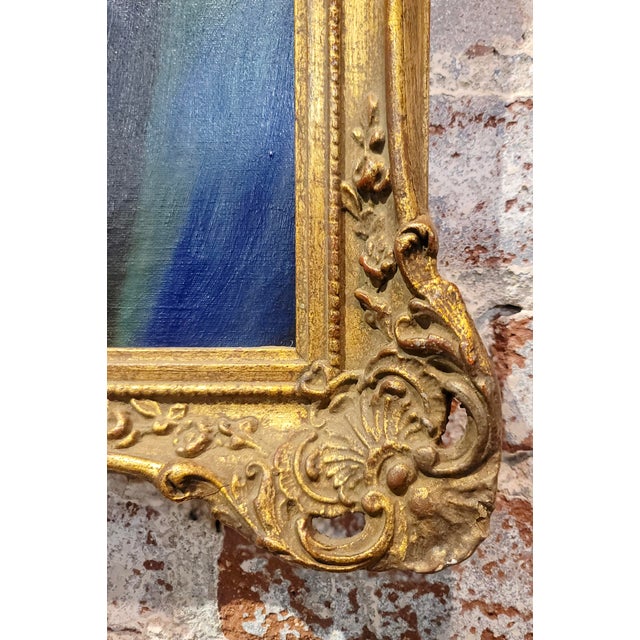 Niels Peter Nielsen-1930s Portrait of a Black Woman W/Flowers-Oil ...