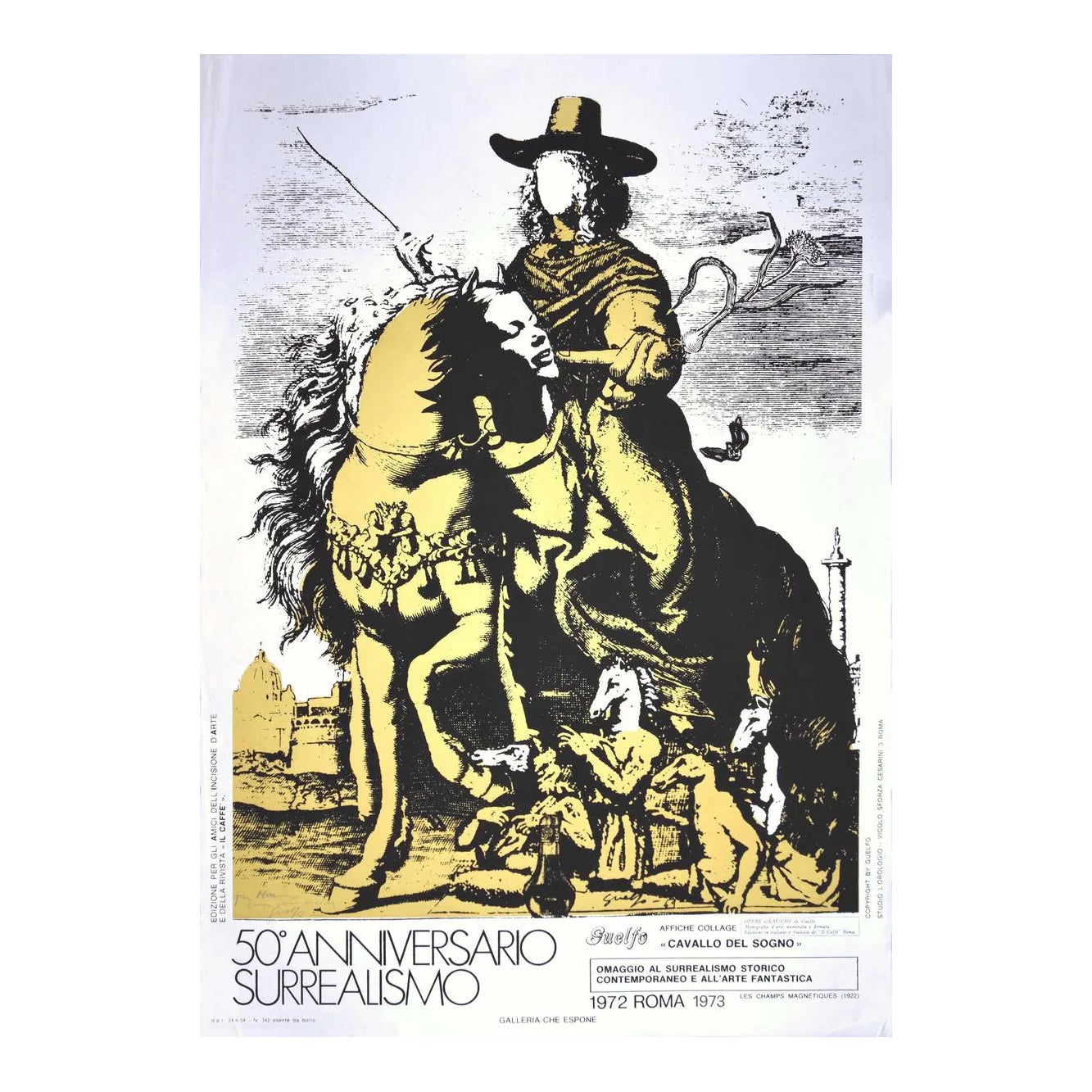 50° Surrealism Anniversary - Vintage Offset Poster - 1972 1972 | Chairish