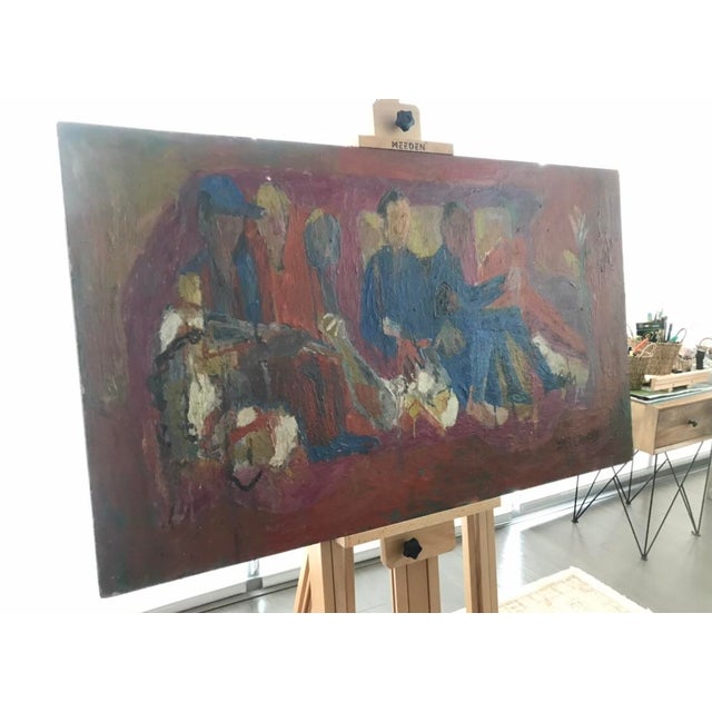 Carmel Ca Area Artist Lg 1965 "Lily White Chariot" Janet Ament De La ...