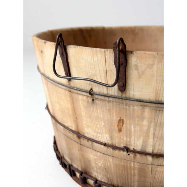 Antique Barrel Basin Tub | Chairish