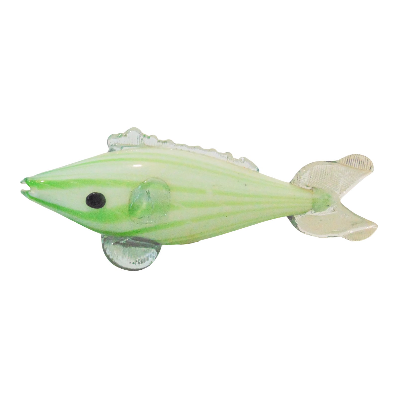 Murano Glass Fish Figure | Chairish