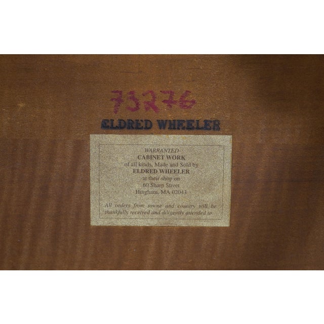 Eldred Wheeler Tiger Maple Oval Occasional Table | Chairish