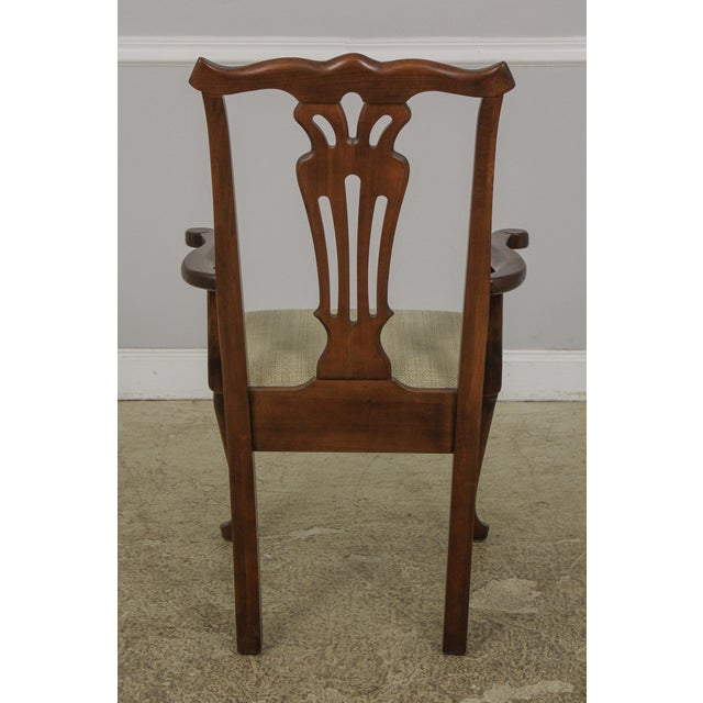 Set Of 8 Pennsylvania House Cherry Dining Room Chairs Chairish
