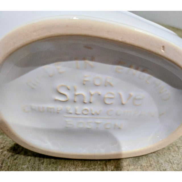 Vintage White “Gurgling Cod” Fish Pitcher – Made in England for Shreve ...