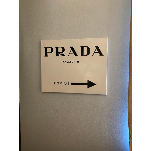 Prada Marfa Sign Painting | Chairish
