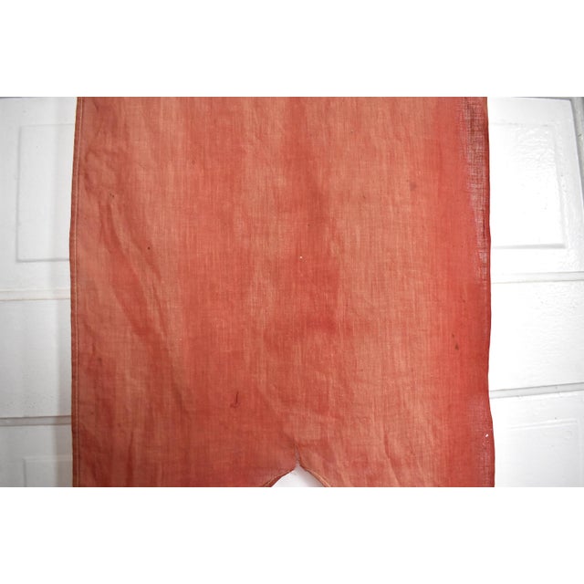 Antique French Tricolor Swallowtail Pennant Guidon Flag | Chairish