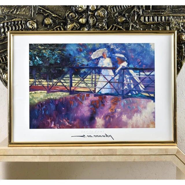 Claude Monet Water Lilies and Charles Mundy Framed Impressionist Prints ...