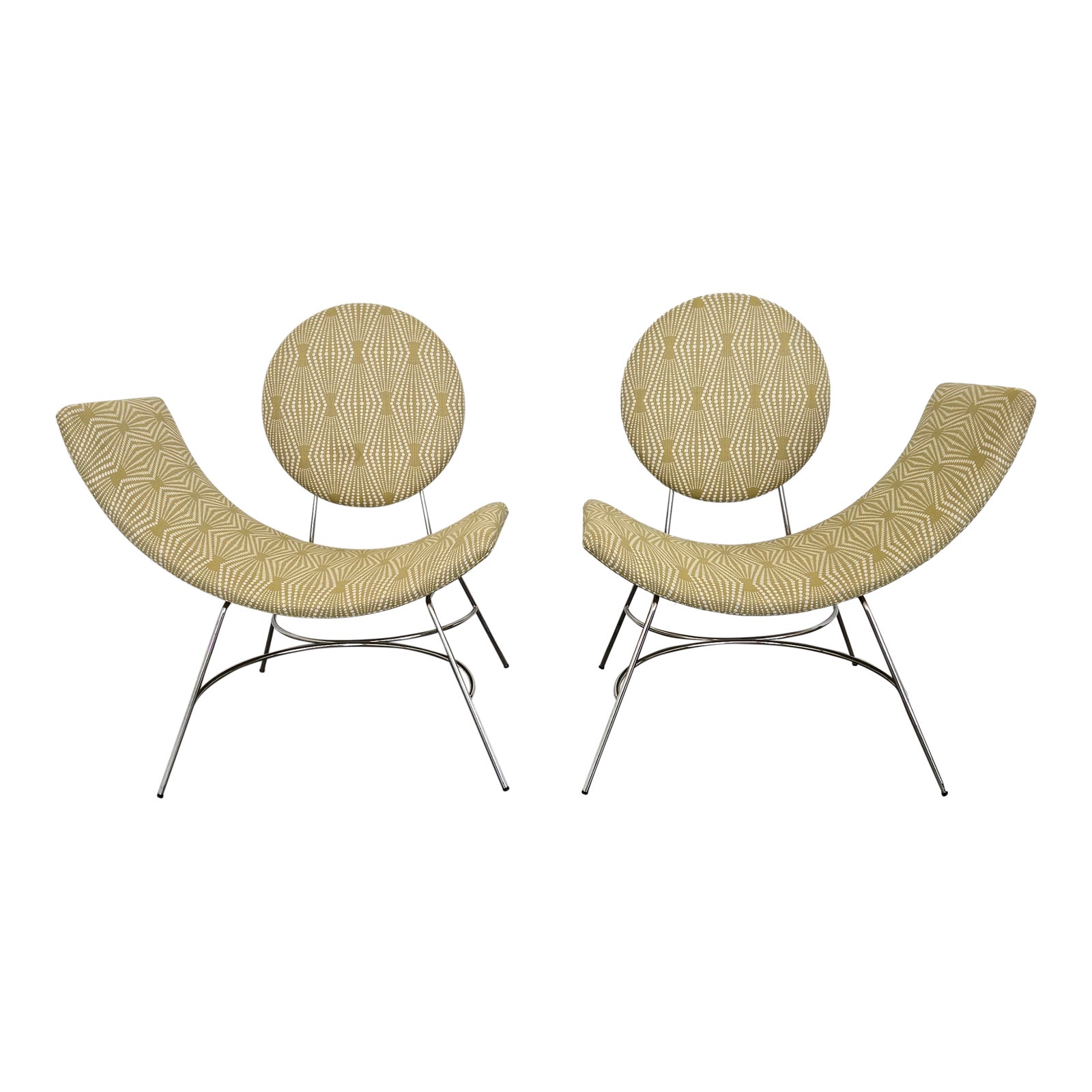 Mitchell Gold + Bob Williams Elroy Chairs- Set of 2 | Chairish
