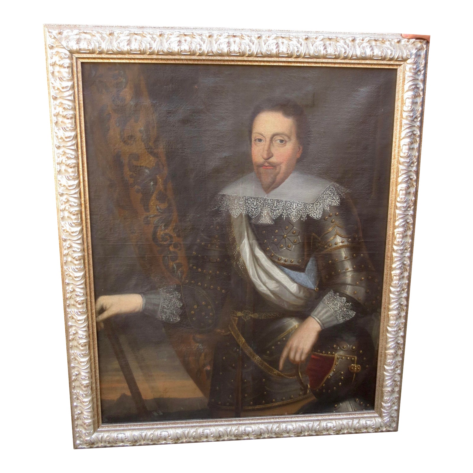 17th Century Cavalier Portrait. | Chairish