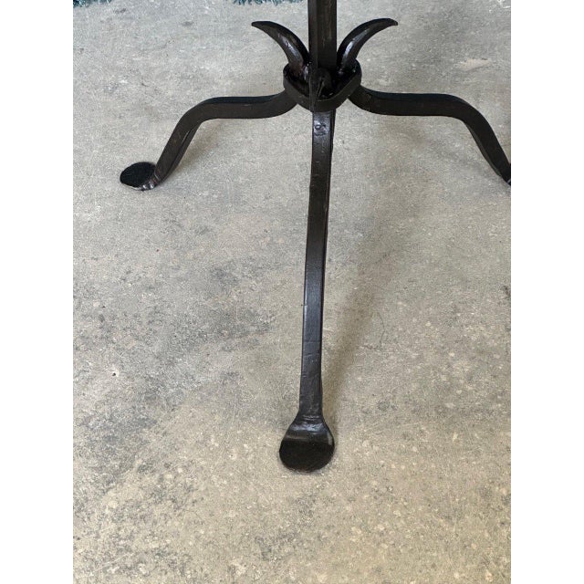 Small Gilt Spanish Drinks Table With Painted Base | Chairish