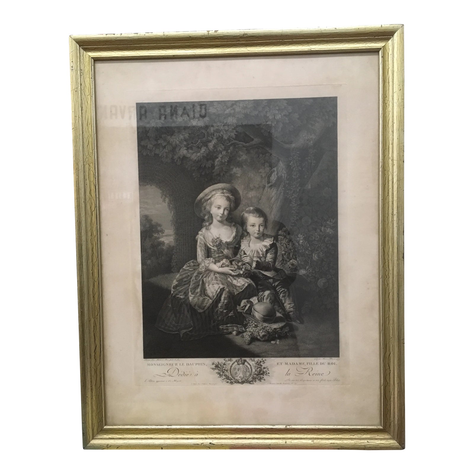 Vintage French Framed Print | Chairish