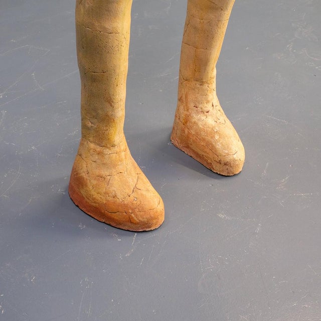 Sjer Jacobs, Standing Man, 1993, Ceramic | Chairish