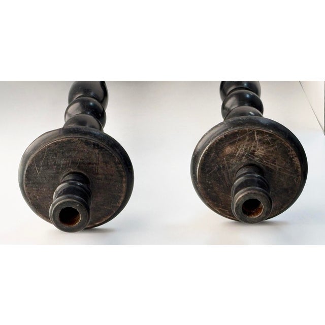 Monumental Antique French Candlesticks | Chairish