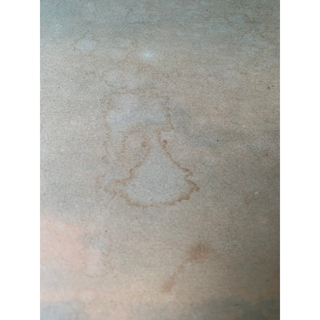 Vintage Thomas Moran Grand Canyon Polychrome Print on Board, Framed ...