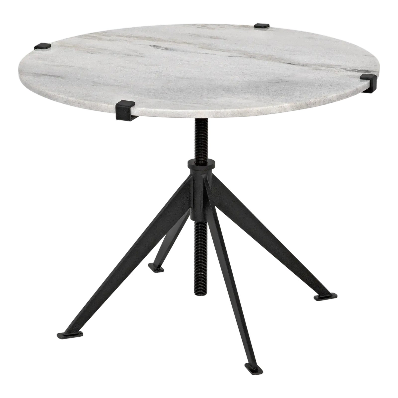 NOIR Edith Adjustable Side Table, Large | Chairish