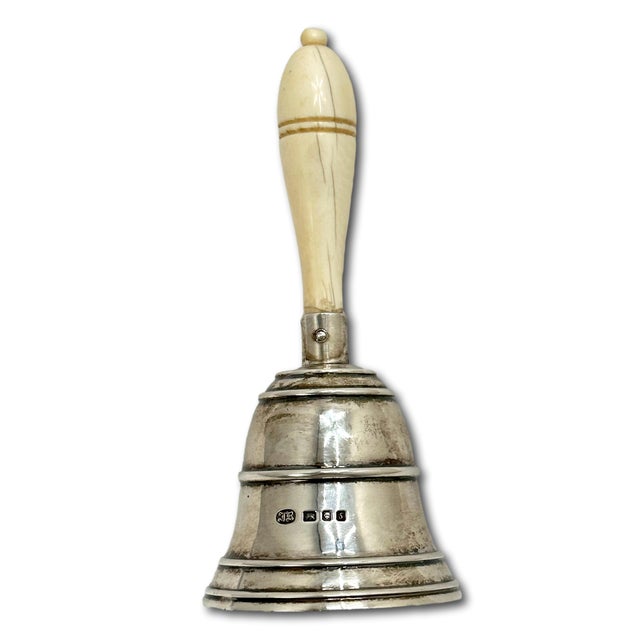 Fine Quality Circa 1973 Heavy Solid Cast Sterling Silver Dinner Bell by ...