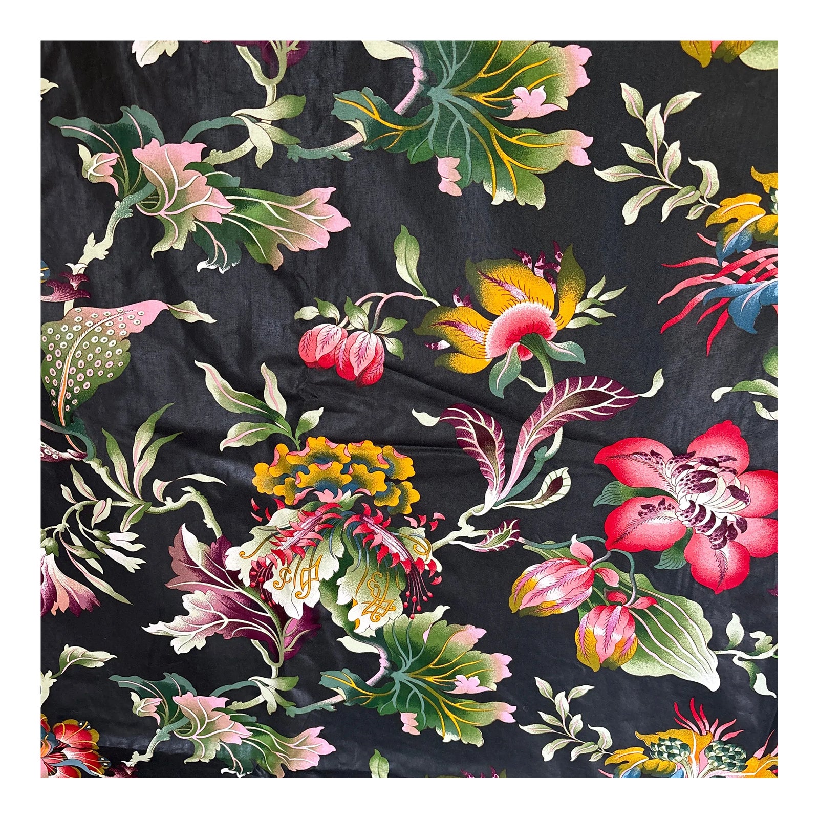 1990s 2 3/4 Yards of Clarence House Fabric Plus and Extra 30 1/2” X 35 ...
