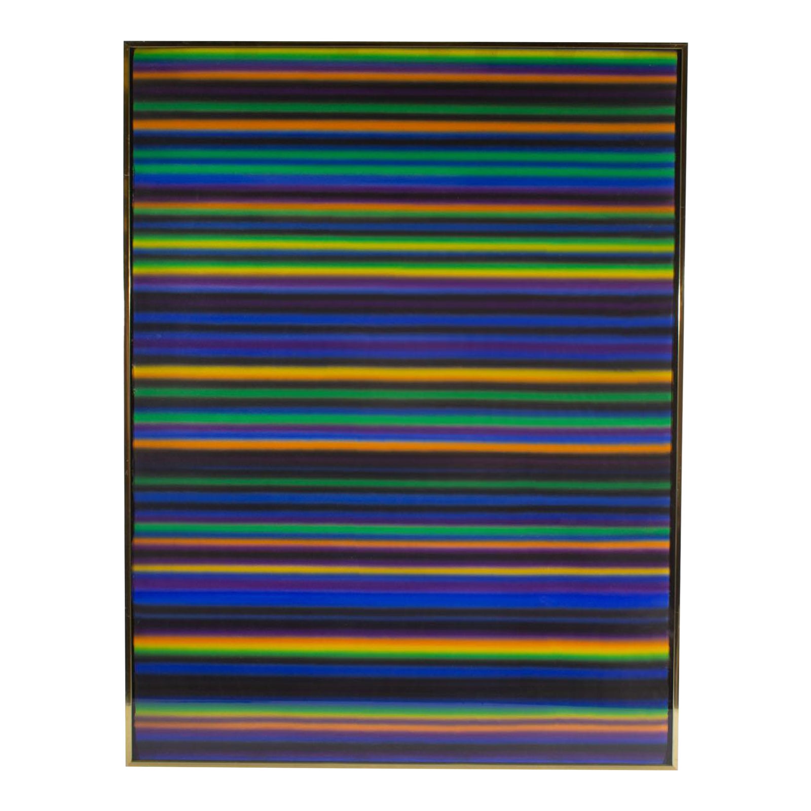 1981 Acrylic on Paper Airbrush Painting Signed by Artist Steve Redman ...