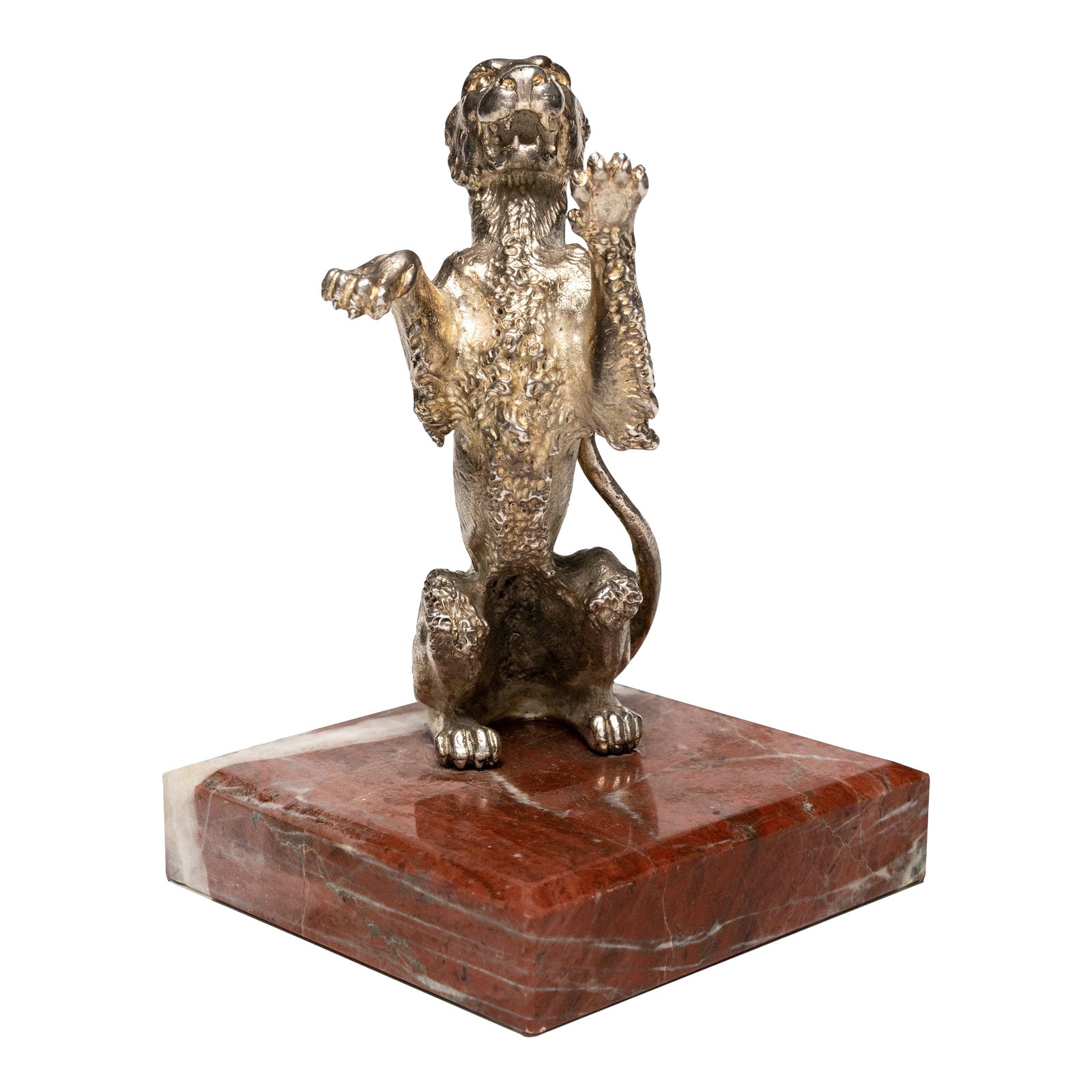 Car Radiator Ornament/Mascot of a Lioness Stamped Odiot | Chairish