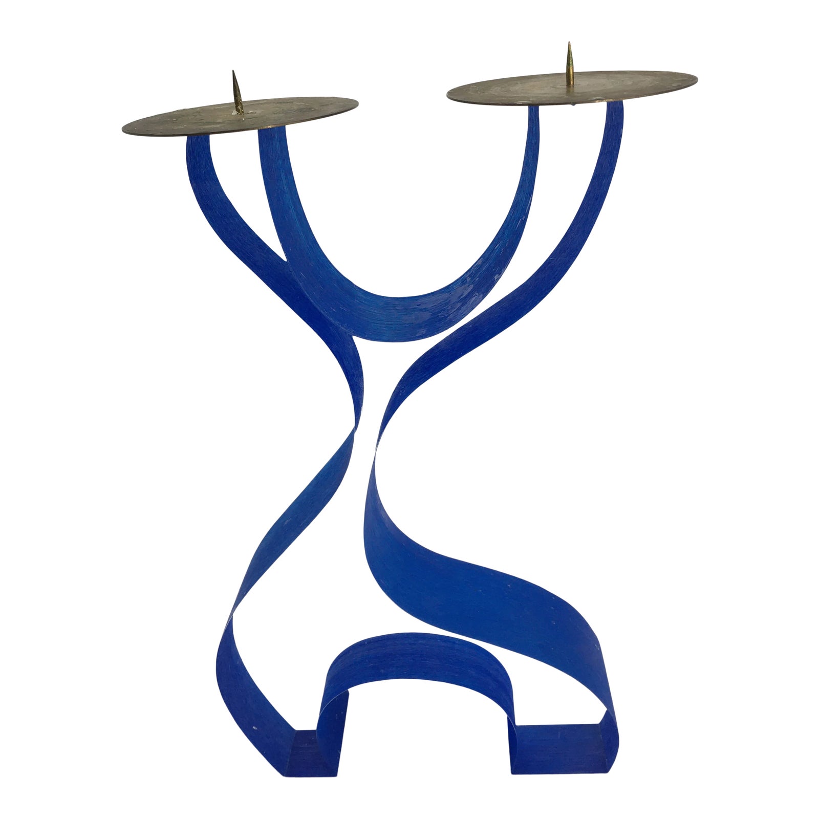 Vintage Cec LePage Lucite Candle Holder Sculpture | Chairish