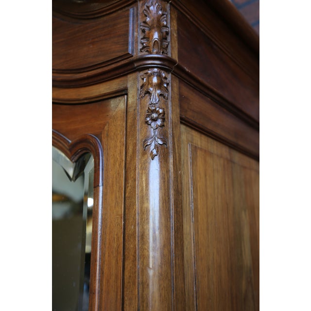 Antique French Rococo Triple Armoire | Chairish