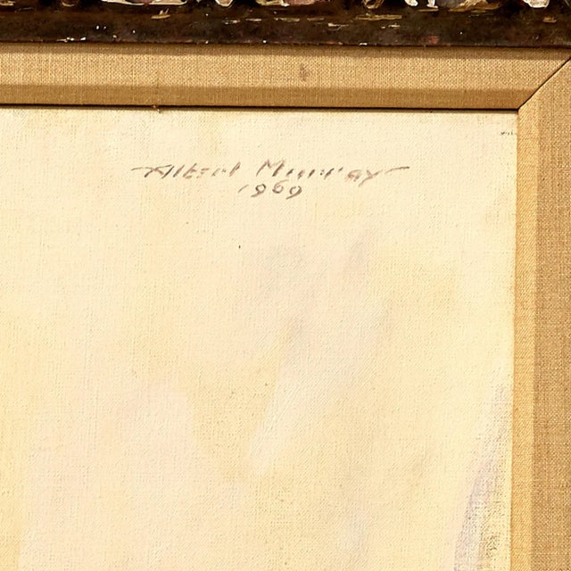 Oil on Canvas Portrait Painting of Clark Thomson Painted by Albert ...