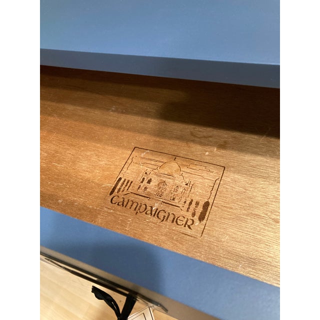 Mid 20th Century Dixie Campaigner Tall Chest of Drawers | Chairish