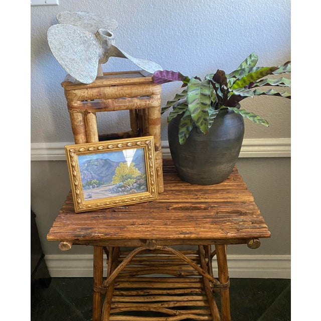 Artisan Crafted Twig Table | Chairish