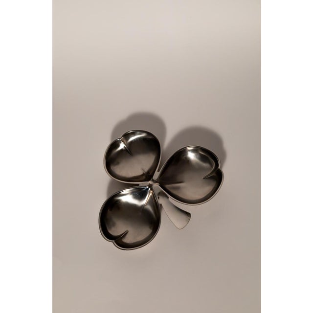 Pair of Vintage French Trèfle Appetiser Dishes by Jean Couzon | Chairish