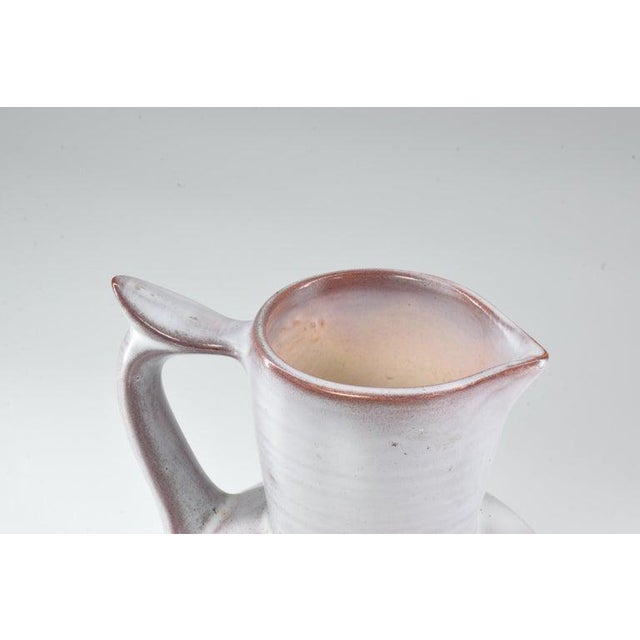 1950s Bruno Dose's for Poterie Du Breuil Signed Ceramic Pitcher | Chairish