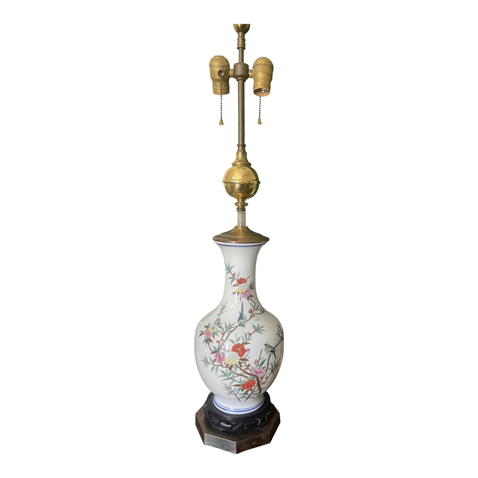 1972 Asian Temple Jar Lamp by Chapman | Chairish
