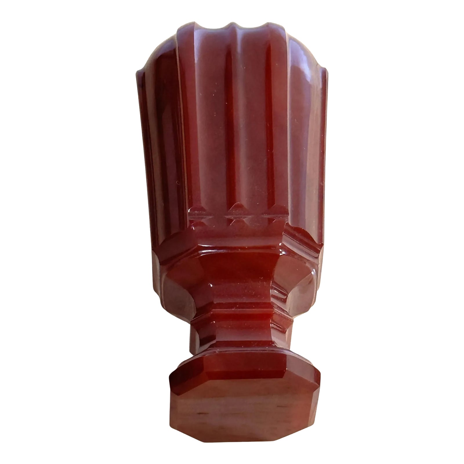 Large French Napoleon III Carnelian Desk Seal With Blank Matrix | Chairish