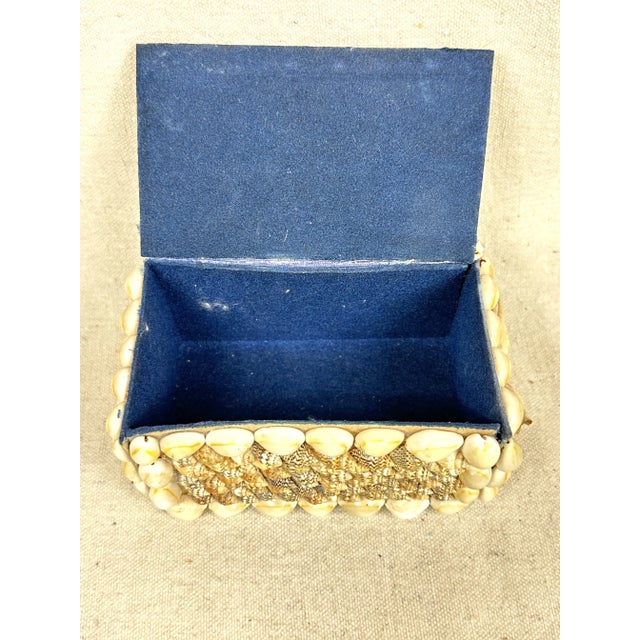 Vintage Shell Box | Chairish