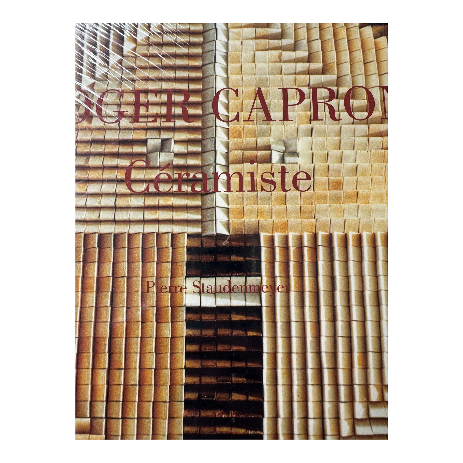 Rare Out of Print 'Roger Capron' Monograph: French, Still Sealed | Chairish