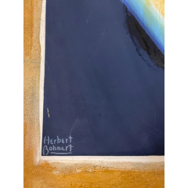 Herbert Bohnert Wartime Ad Painting for Gulflex- Petroliana | Chairish