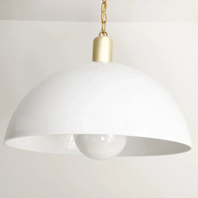 Modern Canadian Lucite Light | Chairish