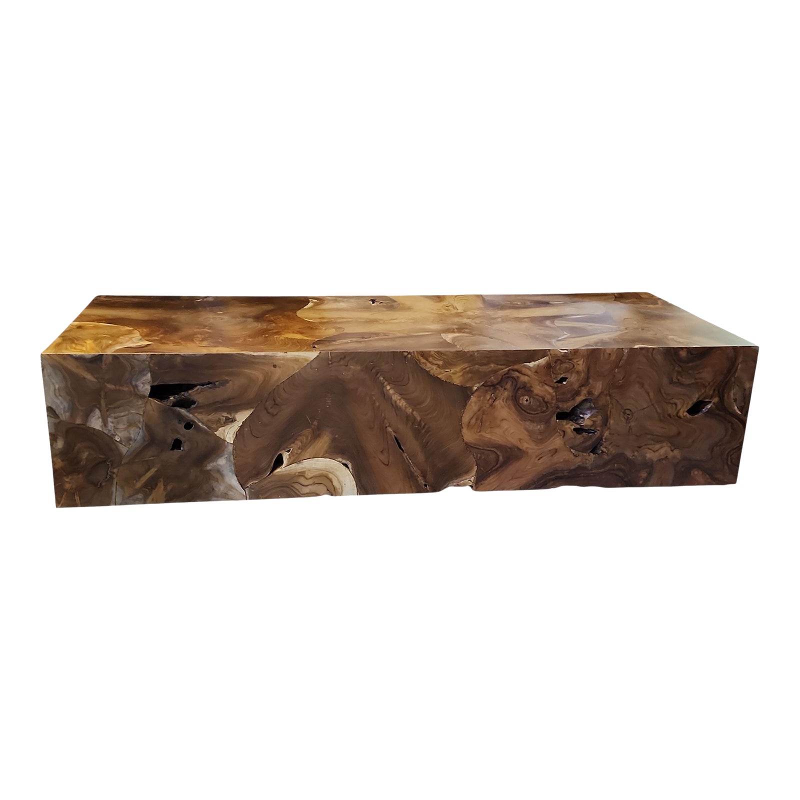Mitchell Gold + Bob Williams Tremont Teak Coffee Table | Chairish