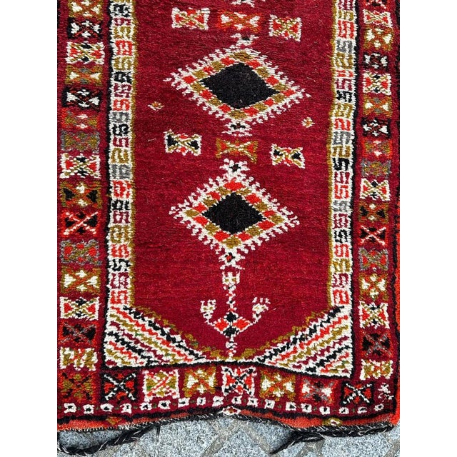 Vintage Moroccan Rug, 1940s | Chairish