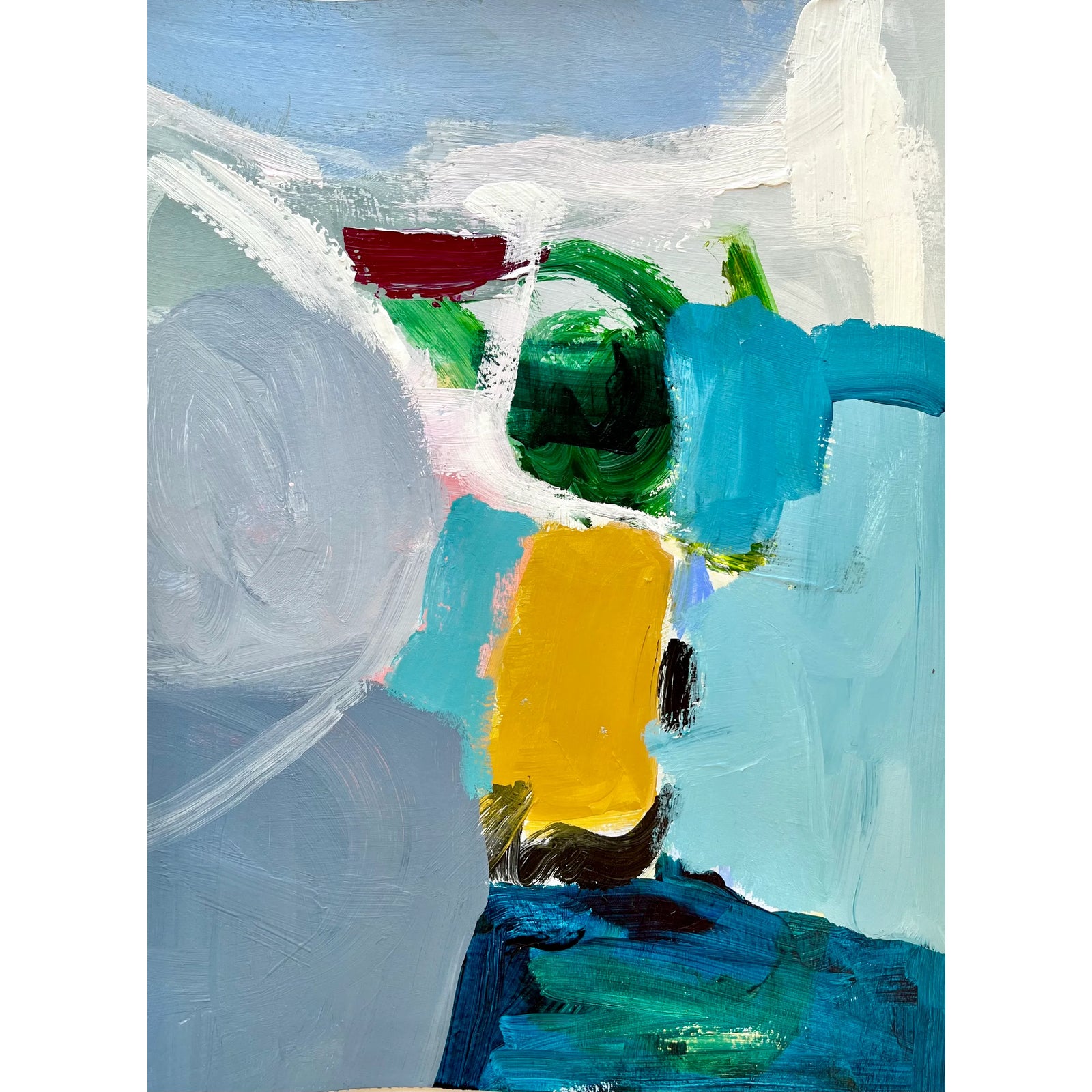 "Stars Fall From the Sky" Contemporary Original Abstract Expressionist ...