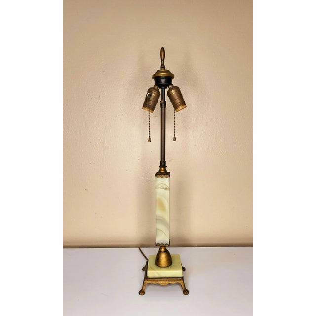 Antique jadeite table lamp store