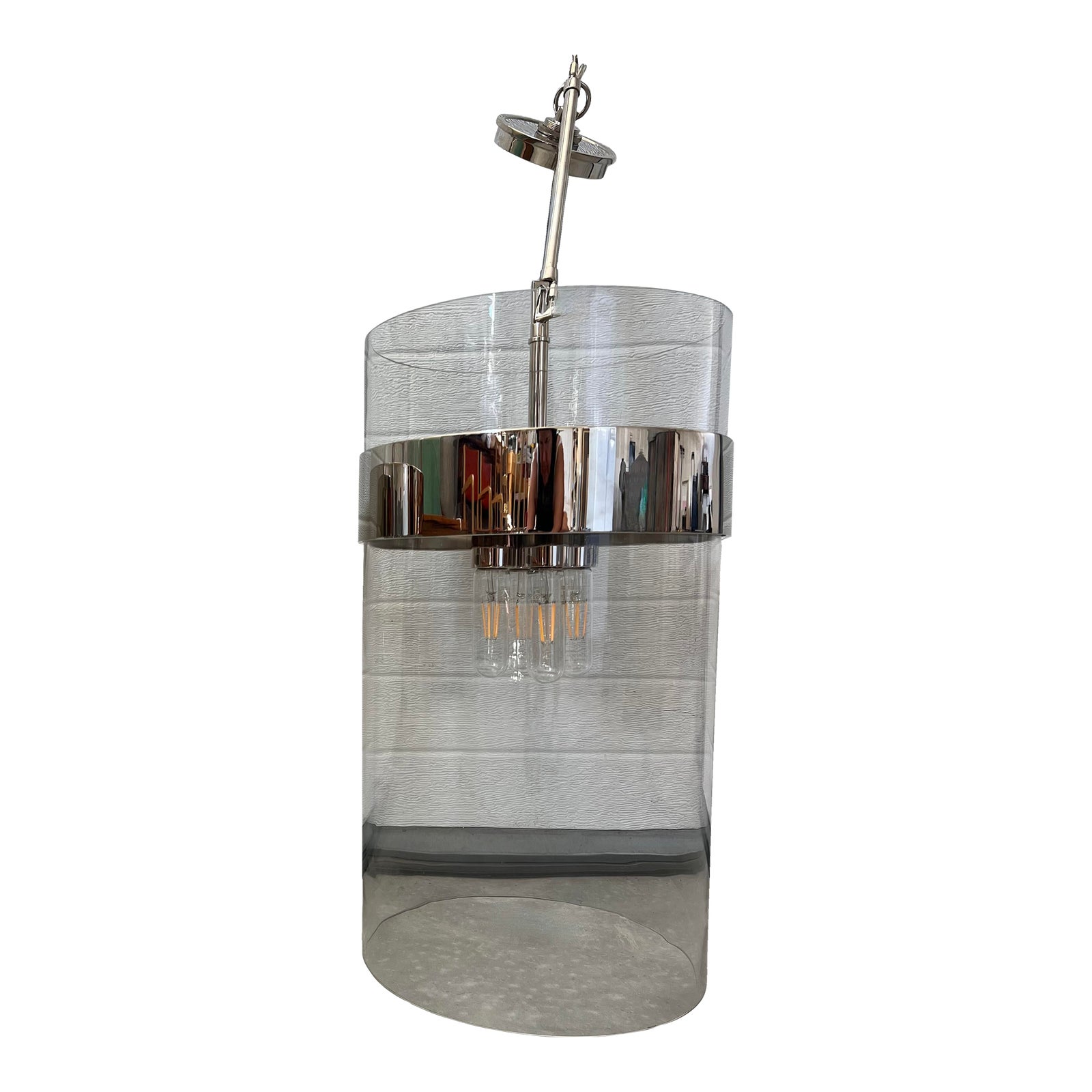 Presidio Nickel Pendant by Ian K. Fowler, for Visual Comfort Signature ...