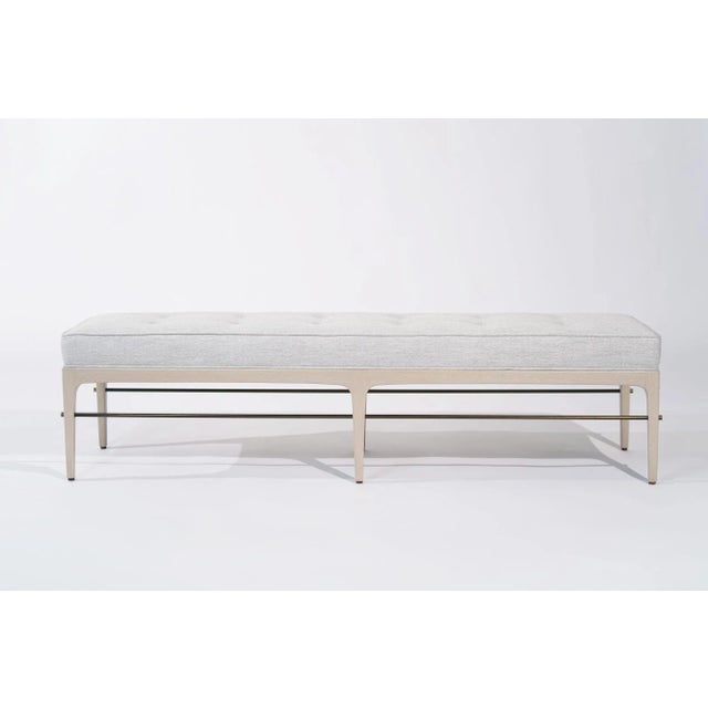 Linear Bench in White Oak and Bronze Series 72 by Stamford Modern ...
