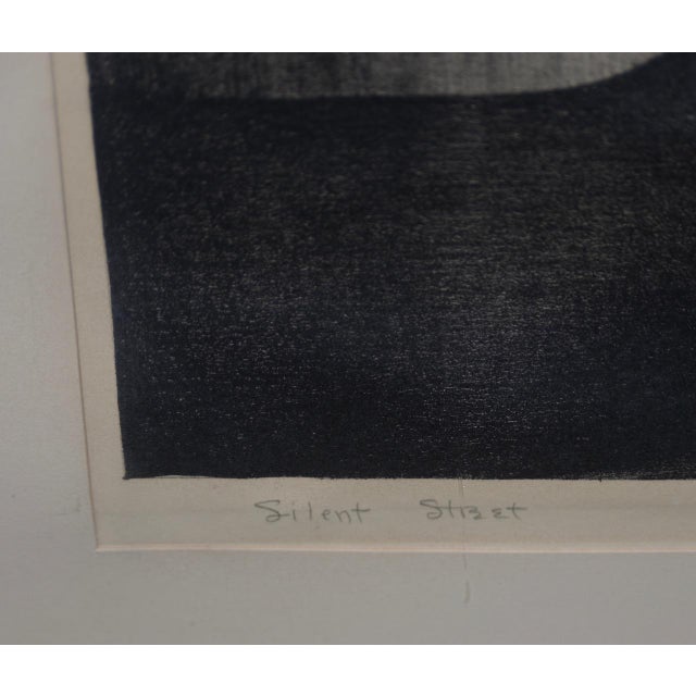 Alfred Gray "Silent Street" Lithograph C.1930s | Chairish